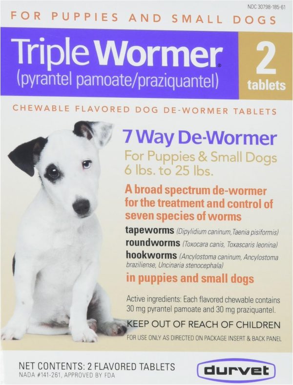 Triple Wormer Broad Spectrum De-Wormer – Dog Carely